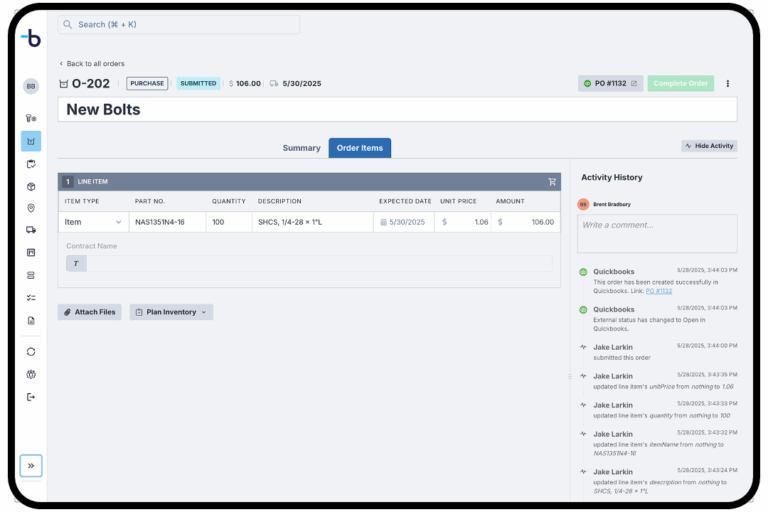 The iterative engineering toolset that means business. Boltline